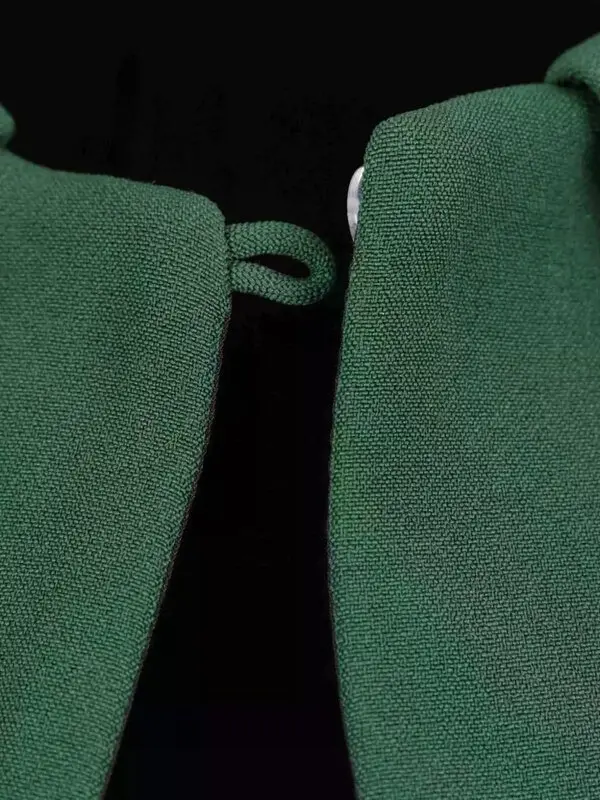 Safiyaa Cropped Layered-detail Cape