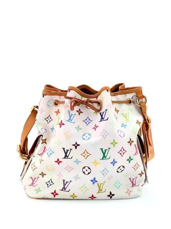 LOUIS VUITTON Monogram Multicolor Petit Noe Bucket Bag