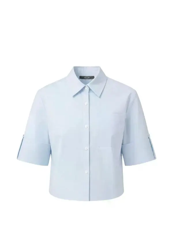 TOCCIN Brooks Short-sleeve Shirt - Blue