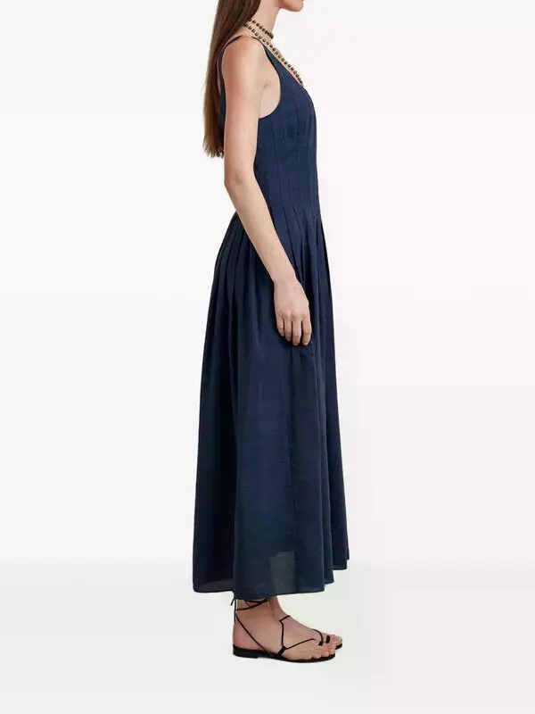 LA LIGNE Waverly Pleated Dress