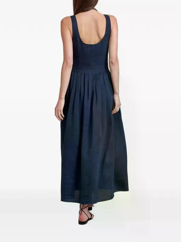 LA LIGNE Waverly Pleated Dress