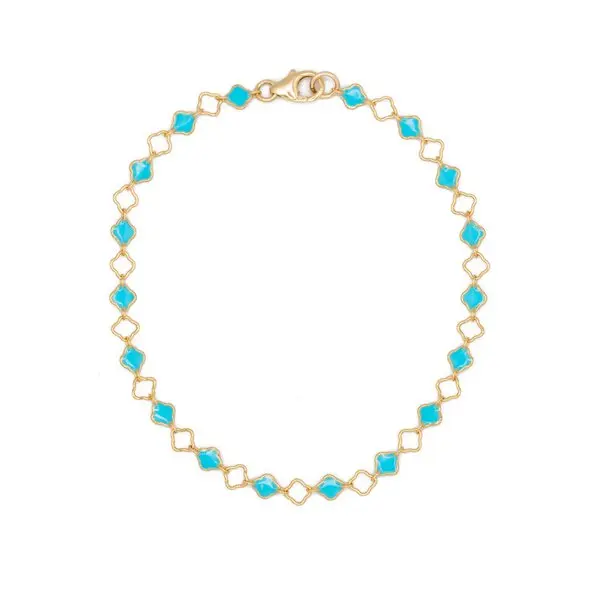 BECKET + QUILL Clover Chain Bracelet
