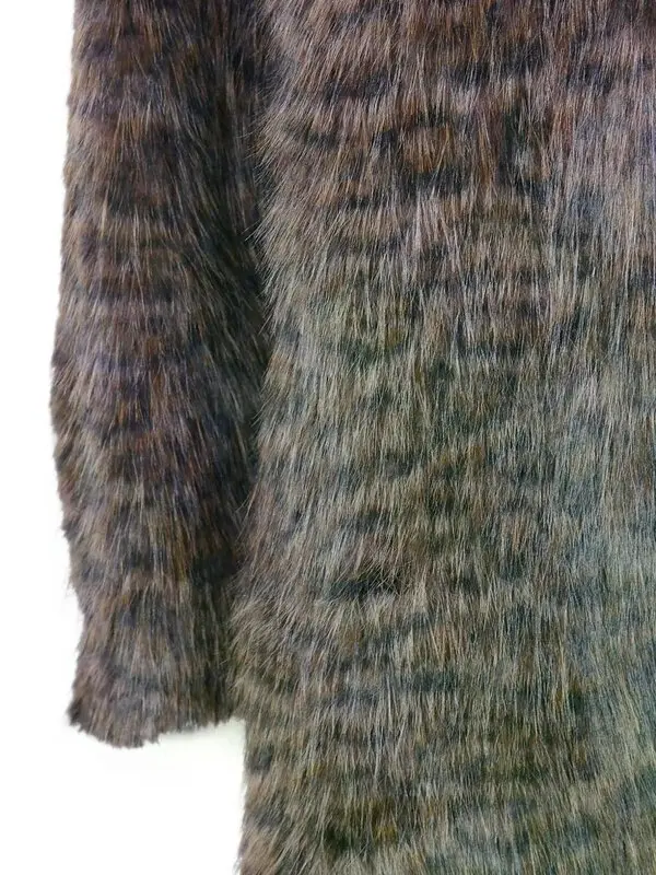 BETTA CORRADI Leopard-print Faux-fur Coat