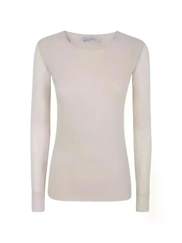 D.exterior Sheer-panel Sweater