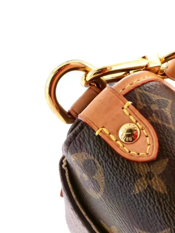 LOUIS VUITTON Saumur Bb Monogram Canvas Crossbody Bag