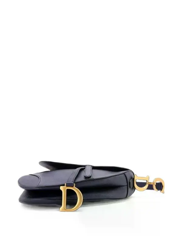 Dior Saddle Handbag Leather Medium Shoulder Bag