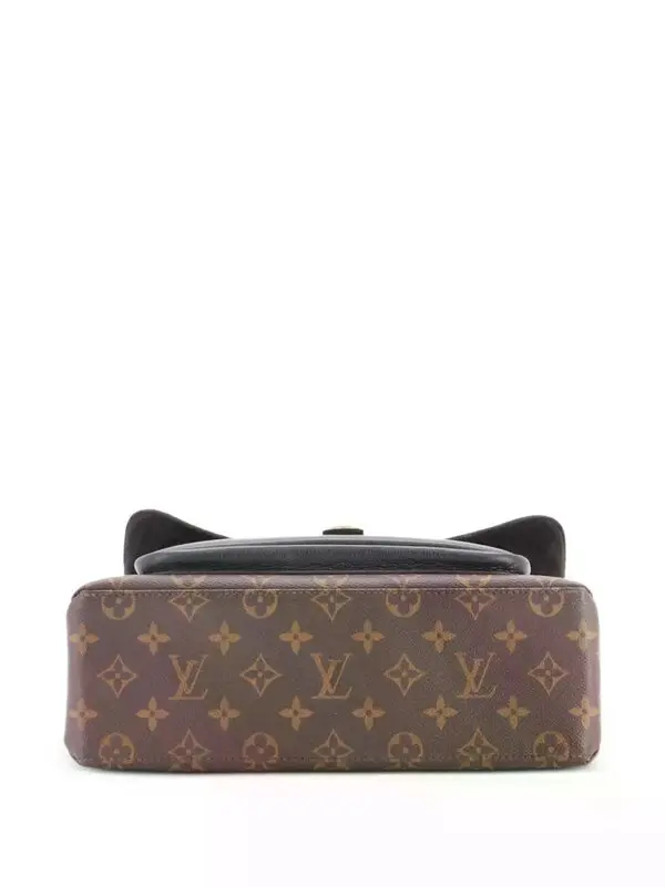 LOUIS VUITTON Marignan Handbag Monogram Canvas With Leather Shoulder Bag