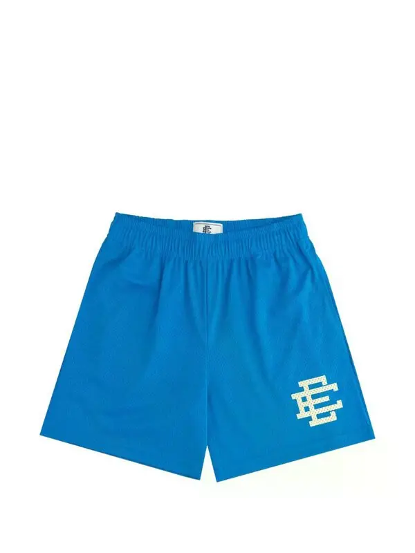 ERIC EMANUEL Ee Basic Logo-print Shorts - Blue