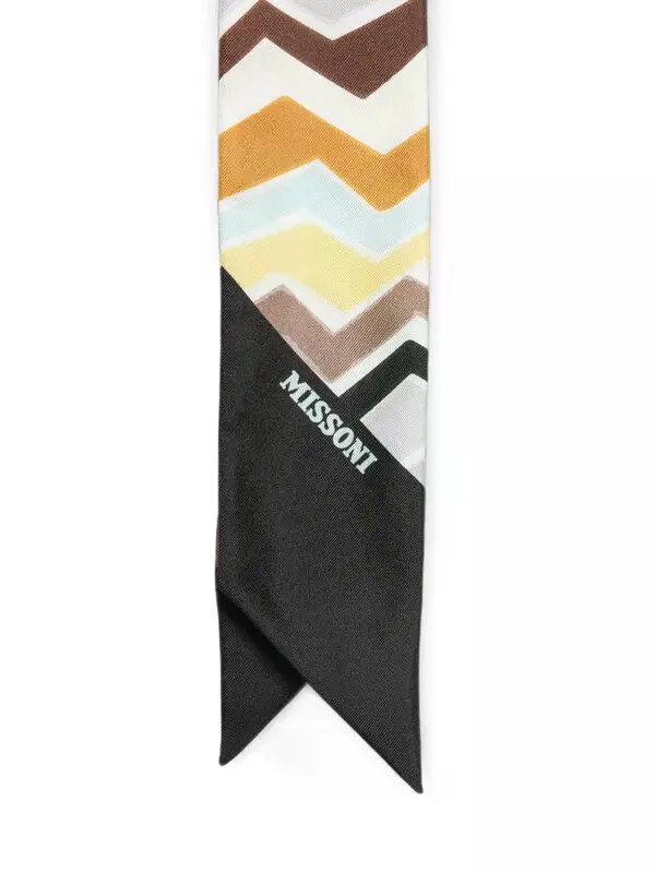Missoni Zig-zag Pattern Scarf