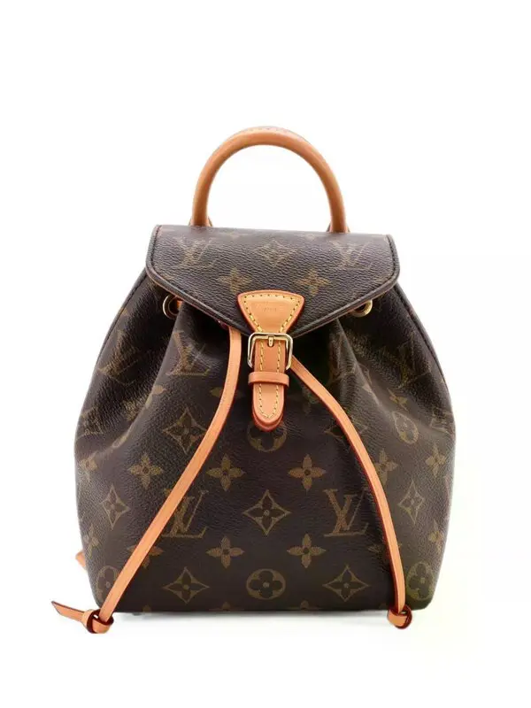 LOUIS VUITTON Montsouris Nm Monogram Canvas Bb Backpack