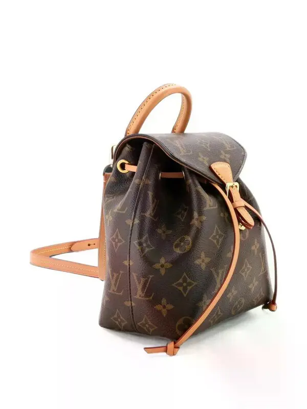 LOUIS VUITTON Montsouris Nm Monogram Canvas Bb Backpack