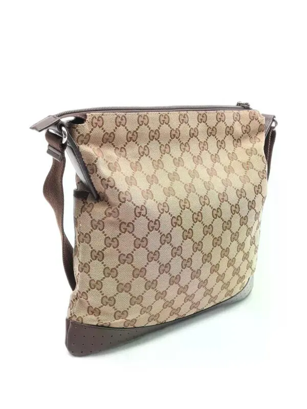 Gucci 2000s Gg Canvas Shoulder Bag