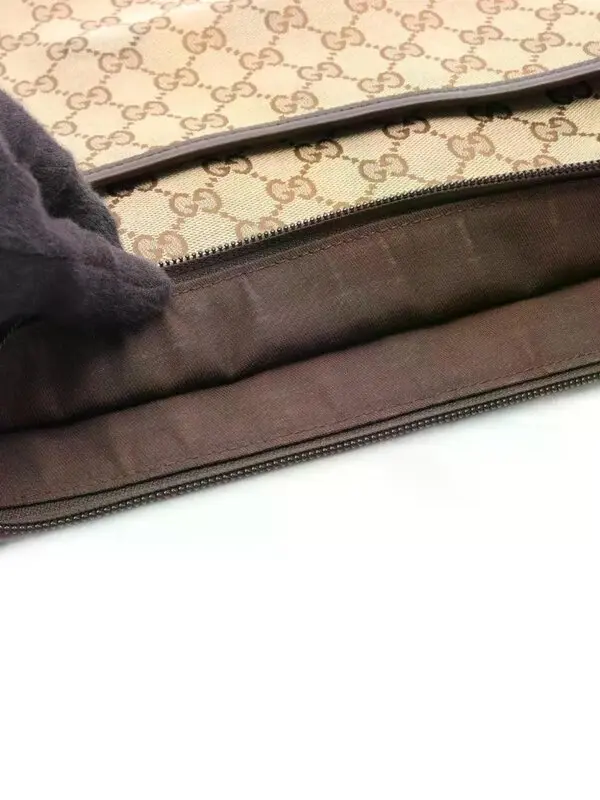 Gucci 2000s Gg Canvas Shoulder Bag