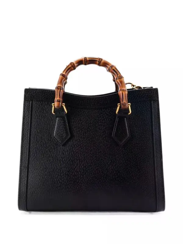 Gucci Diana Nm Bamboo Handle Leather Tote Bag