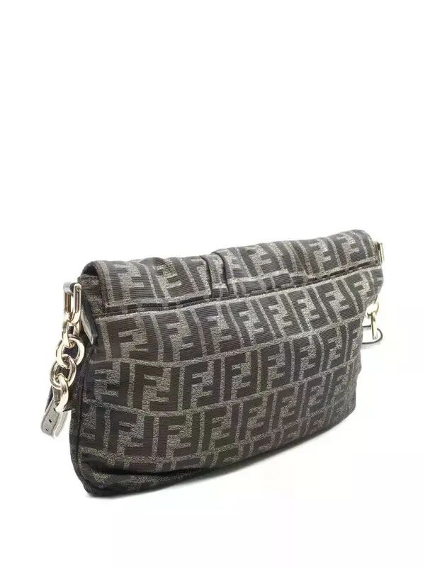 Fendi 2000s Zucca Monogram Shoulder Bag
