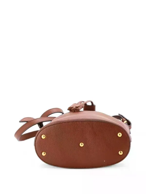 Gucci Diana Leather Mini Bucket Bag