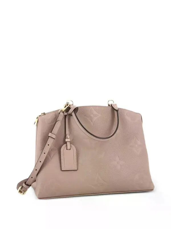 LOUIS VUITTON Grand Palais Handbag Monogram Empreinte Giant Shoulder Bag - Neutrals