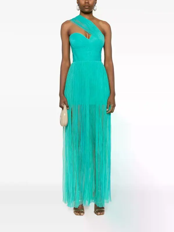 MARIA LUCIA HOHAN Freya Plissé Tulle Gown