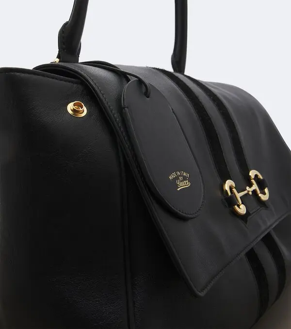 Gucci Paparazzo Leather Medium Shoulder Bag