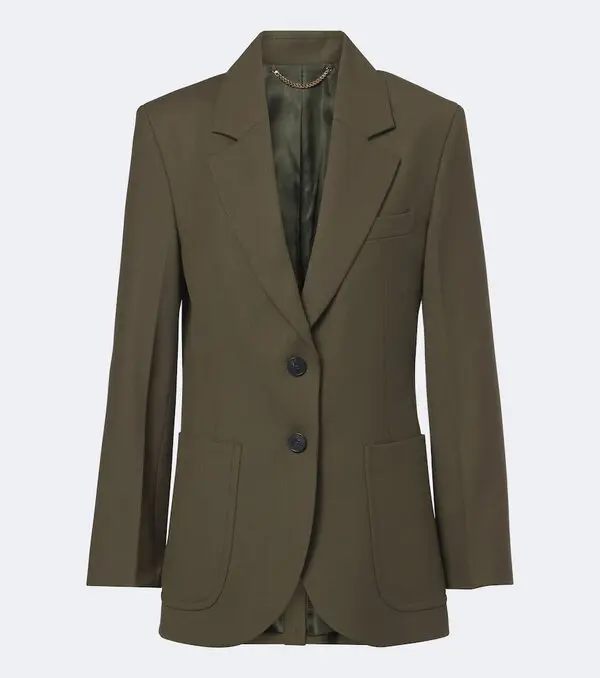 Victoria Beckham Katherine Blazer - Green