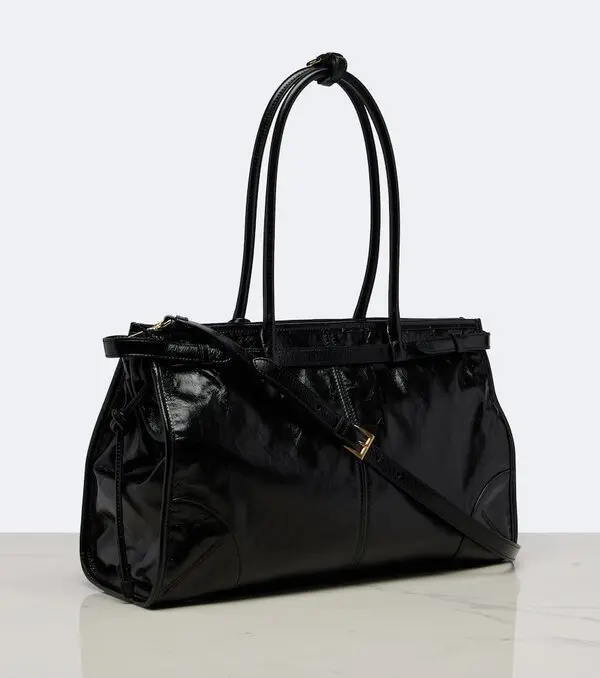 Prada Bonnie Leather Top-handle Bag