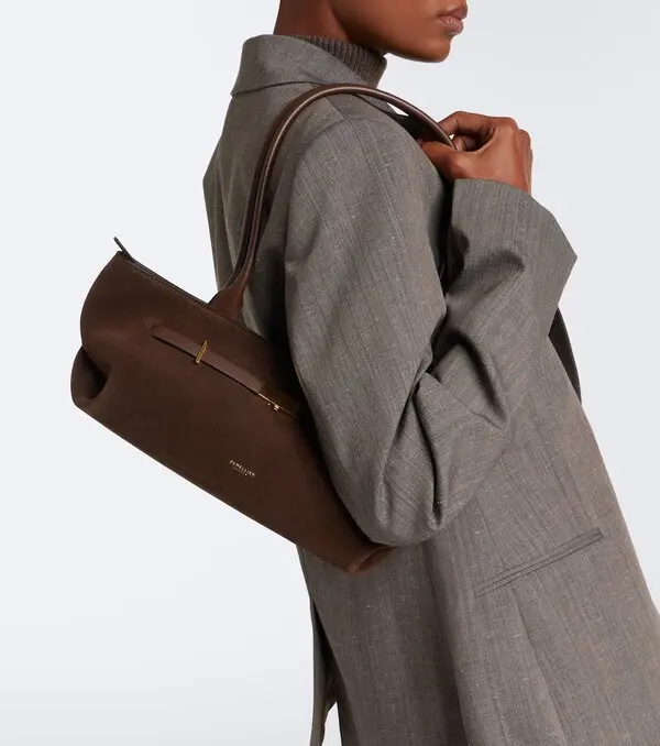 DEMELLIER Suede Shoulder Bag