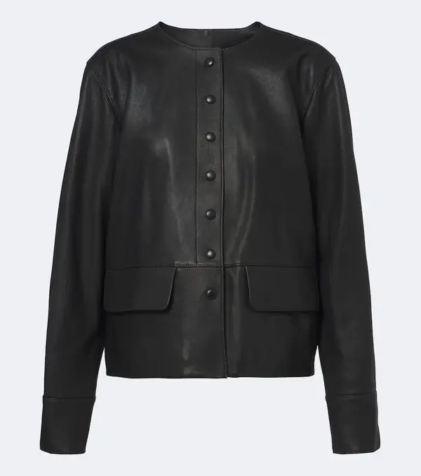 Proenza Schouler White Label Robin Leather Jacket - Black