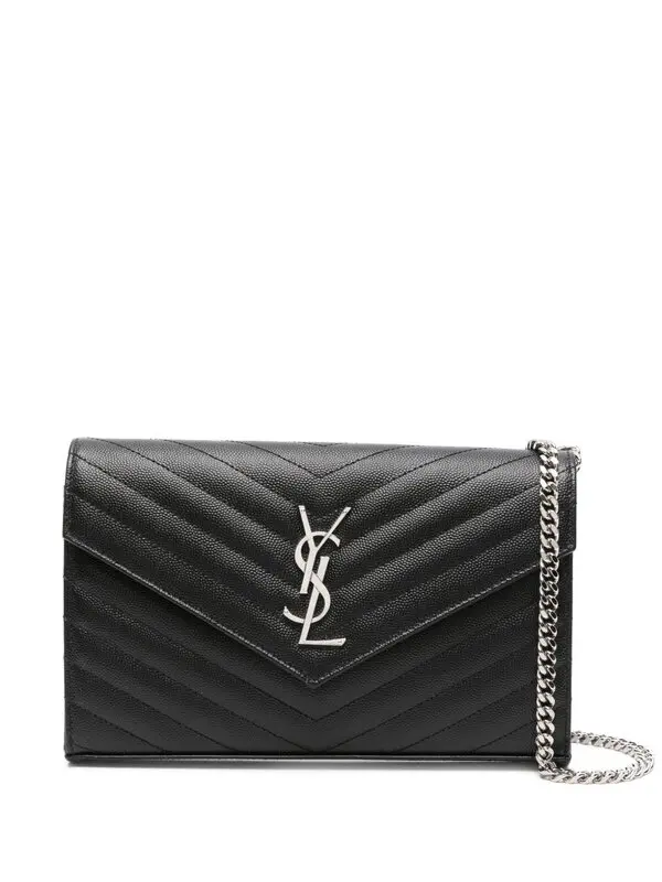 Saint Laurent Cassandre Leather Mini Bag