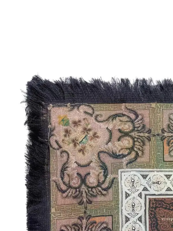 PIERRE-LOUIS MASCIA Fringe-trim Silk Scarf