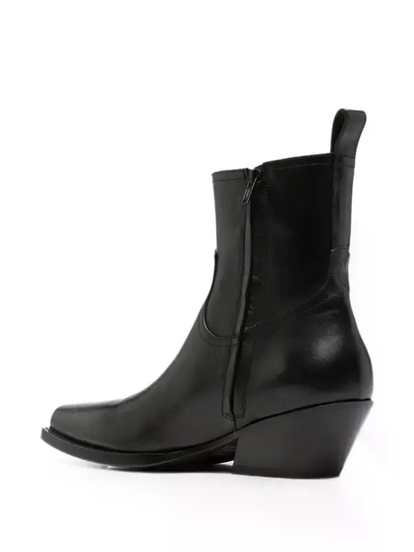 ANN DEMEULEMEESTER Pointed-toe Ankle Boots