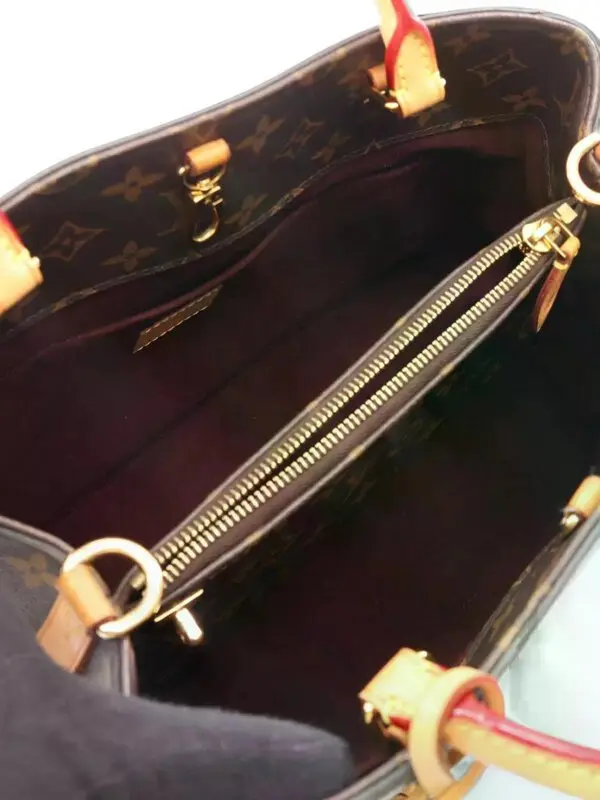LOUIS VUITTON 2015 Mm Monogram Montaigne Tote Bag
