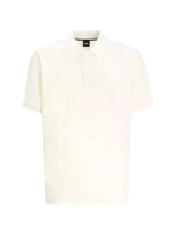 BOSS Logo-embroidered Polo Shirt