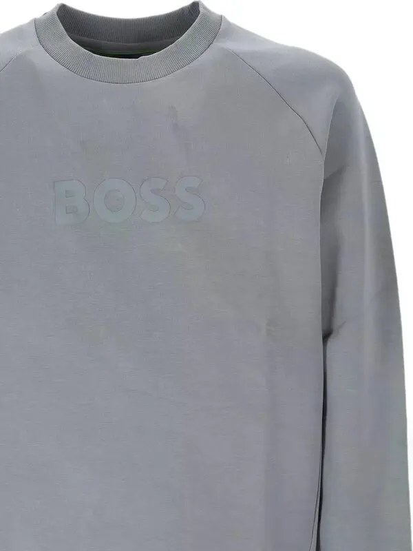 BOSS Crewneck Sweatshirt With Puffed Logo