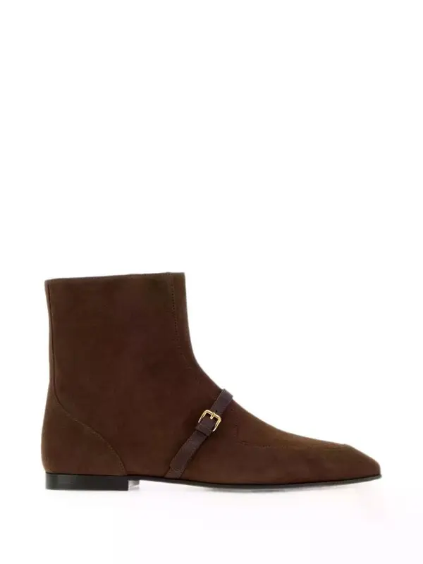 Church's Suzanne Buckle-fastening Suede Ankle Boots - Brown