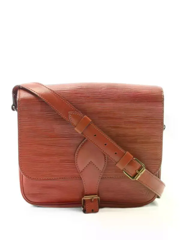 LOUIS VUITTON Epi Leather Shoulder Bag - Brown
