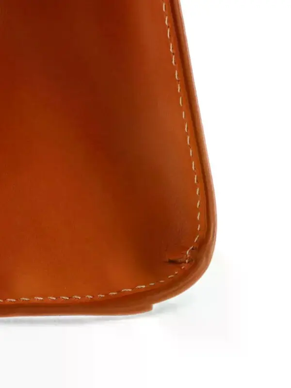 Celine Vertical Cabas Canvas And Leather Tote Bag