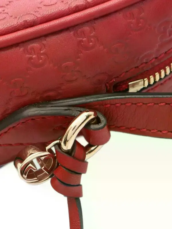 Gucci Bree Micro Gg Mini Bag - Red