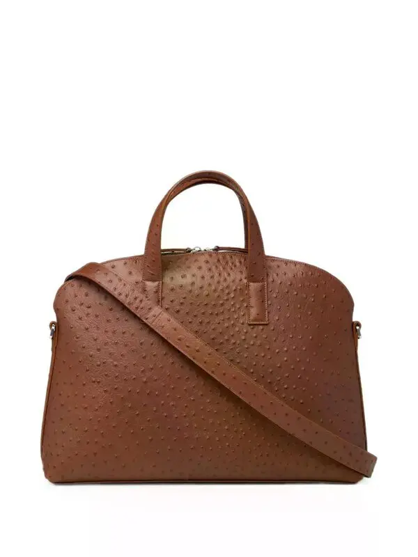 Marsèll Ostrich-effect Leather Tote Bag