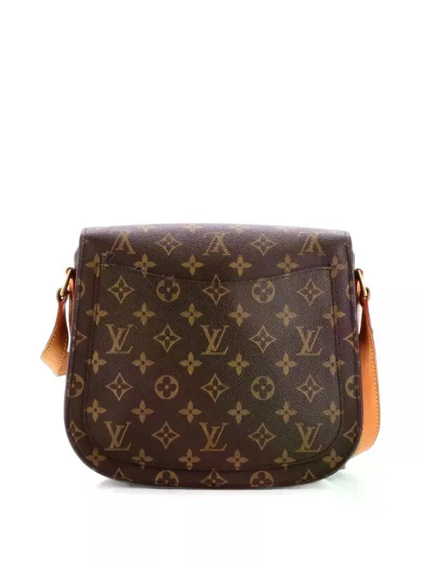 LOUIS VUITTON Saint Cloud Handbag Monogram Canvas Gm Crossbody Bag