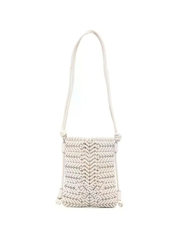ANYA HINDMARCH Woven Leather Shoulder Bag
