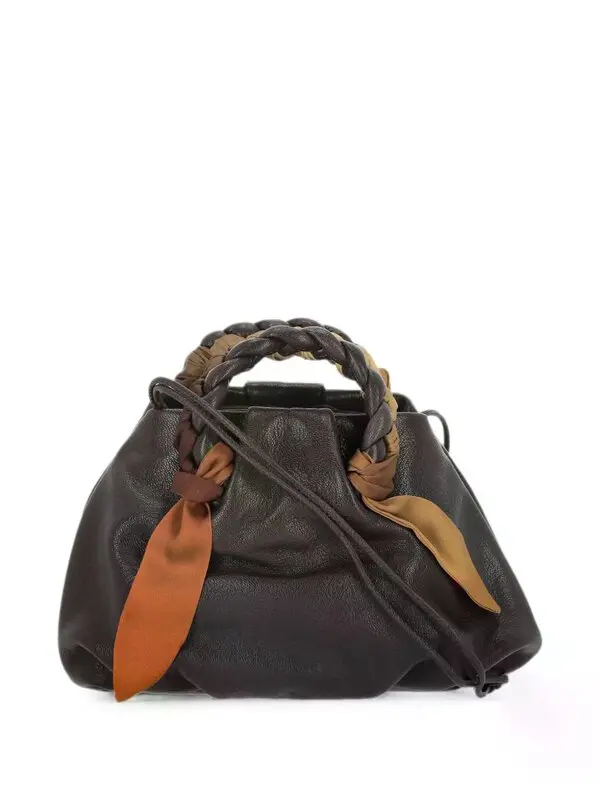 Hereu Braided-handle Leather Tote Bag - Brown