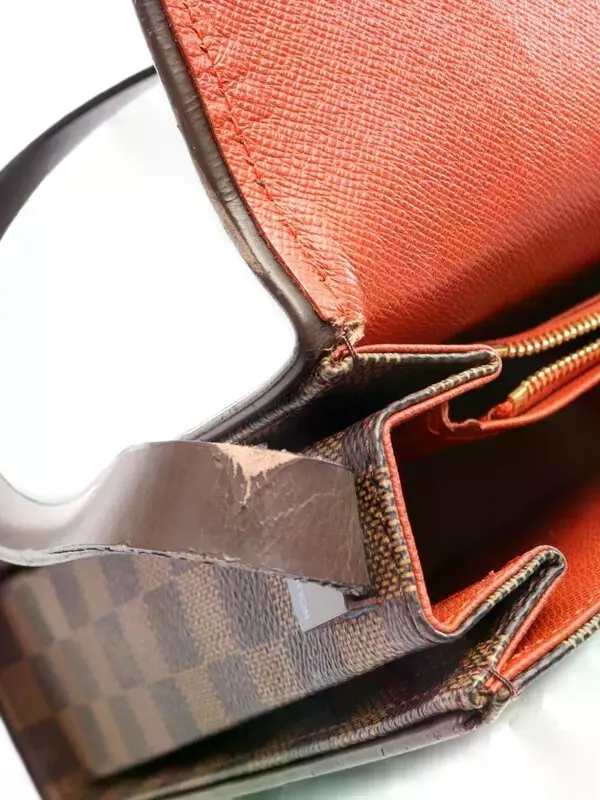 LOUIS VUITTON Damier Ebene Tribeca Carré Shoulder Bag