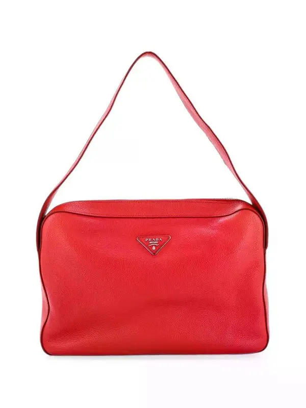 Prada Top Zip Vitello Daino Medium Shoulder Bag