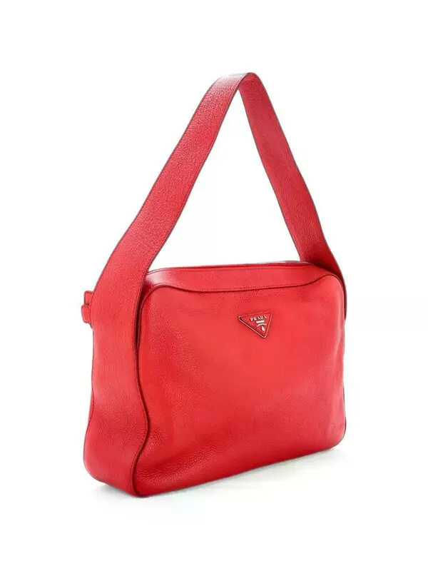 Prada Top Zip Vitello Daino Medium Shoulder Bag