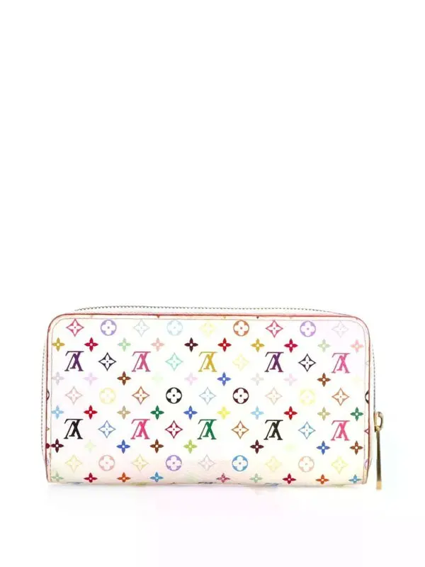 LOUIS VUITTON Zippy Wallet Monogram Multicolor Small Wallets