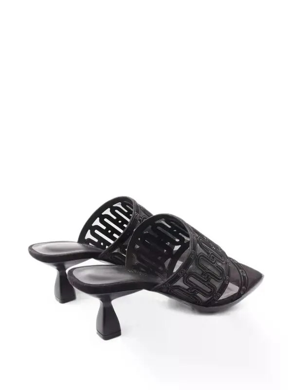 Hermès 2010s Gioia Heeled Sandals