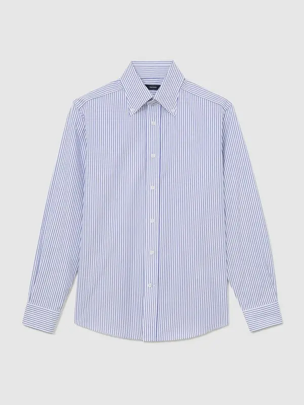 REISS Cotton Striped Button-down Shirt Regular-fit