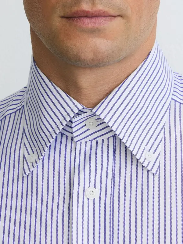 REISS Cotton Striped Button-down Shirt Regular-fit