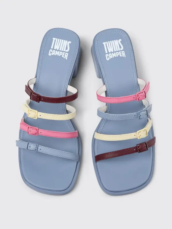 Camper Twins Leather Sandals