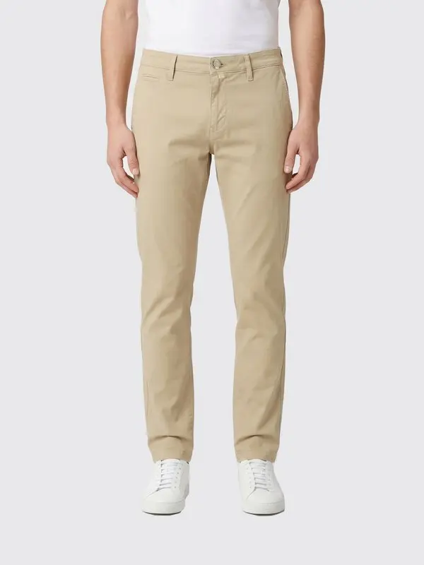 Jacob Cohen Cotton Blend Chino Trousers - Sand